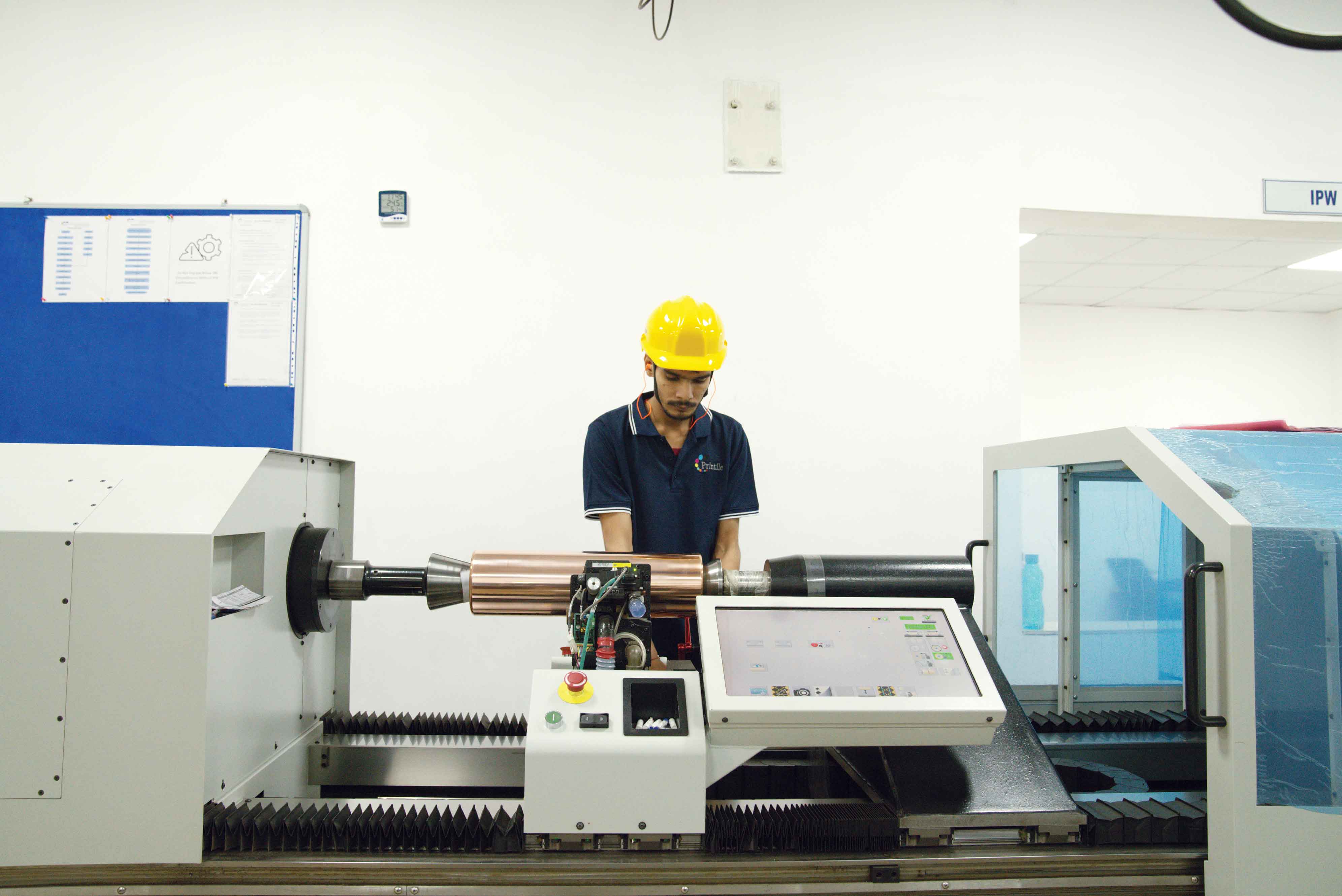 Pritile | Best Roto Gravure Engraving cylinder manufacturing solution